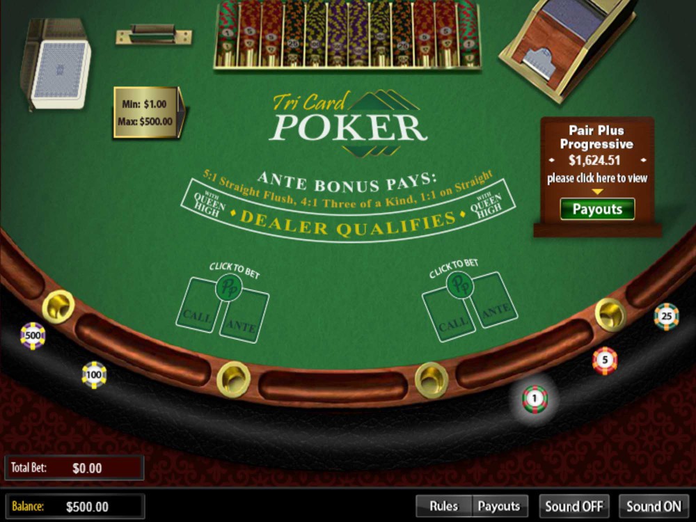 Tri Card Poker by Arrow's Edge - GamblersPick