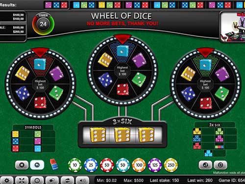 Wheel Of Dice by Ezugi - GamblersPick