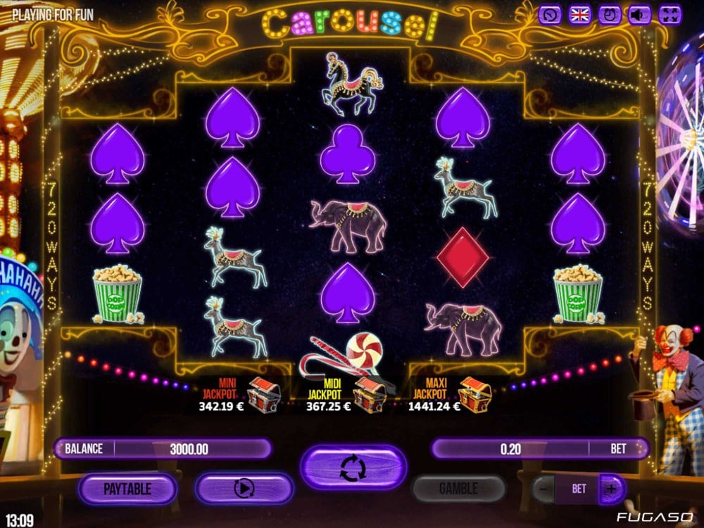 Carousel by Fugaso - GamblersPick