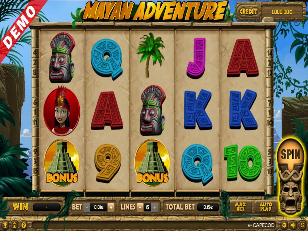 Mayan Adventure by Capecod Gaming - GamblersPick
