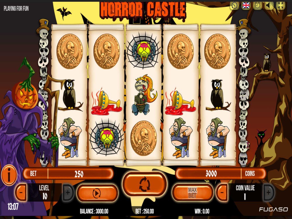 Horror Castle Slot by FUGASO Reviews & Bonuses - GamblersPick
