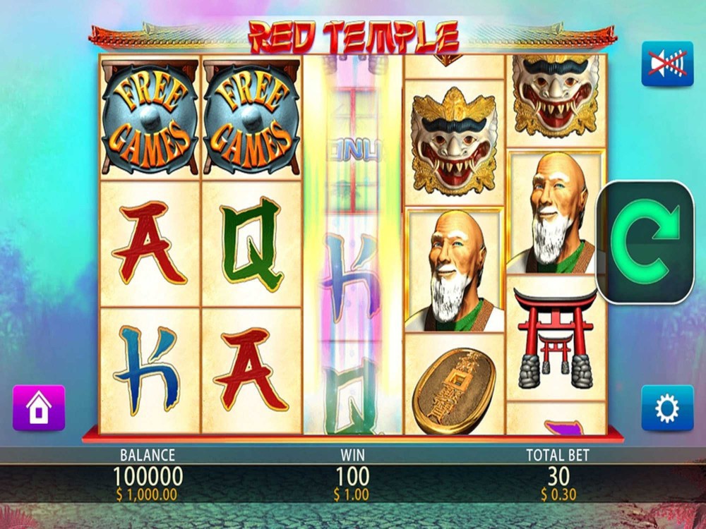 Red Temple by Fuga Gaming Technologies - GamblersPick