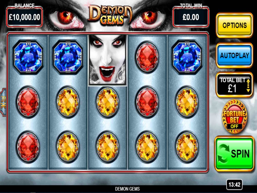Demon Gems by Inspired Gaming - GamblersPick