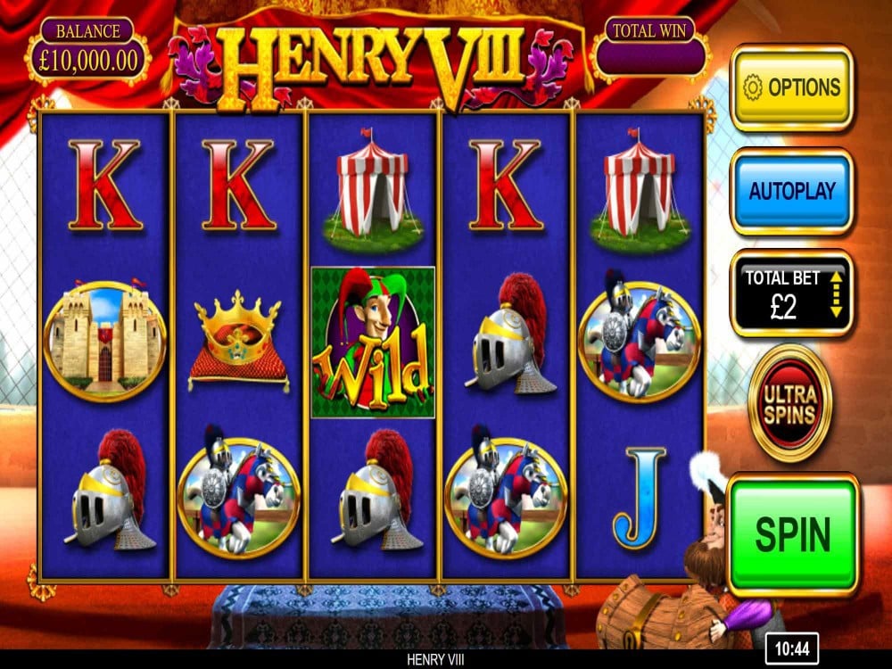 Henry VIII by Inspired Gaming - GamblersPick