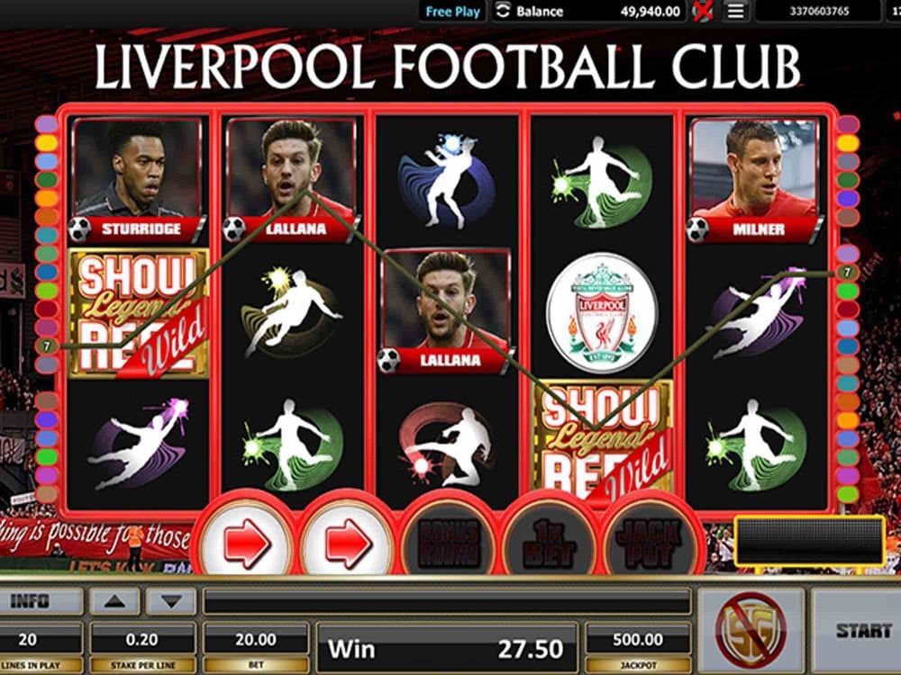 Liverpool Football Club by Realistic Games - GamblersPick
