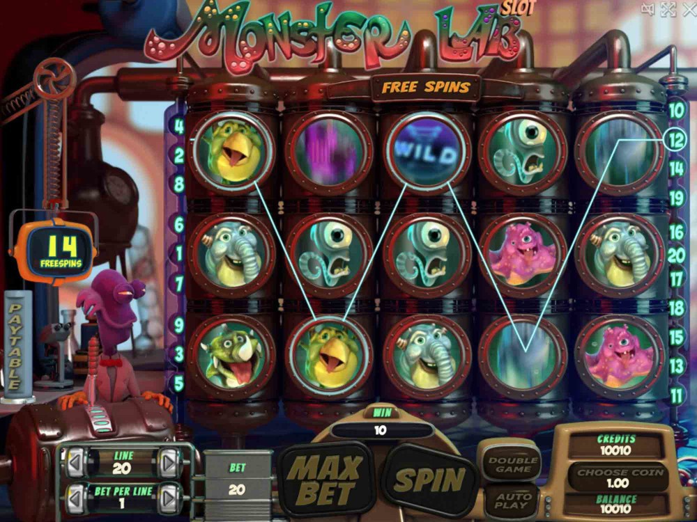 Monster Lab by Evoplay - GamblersPick