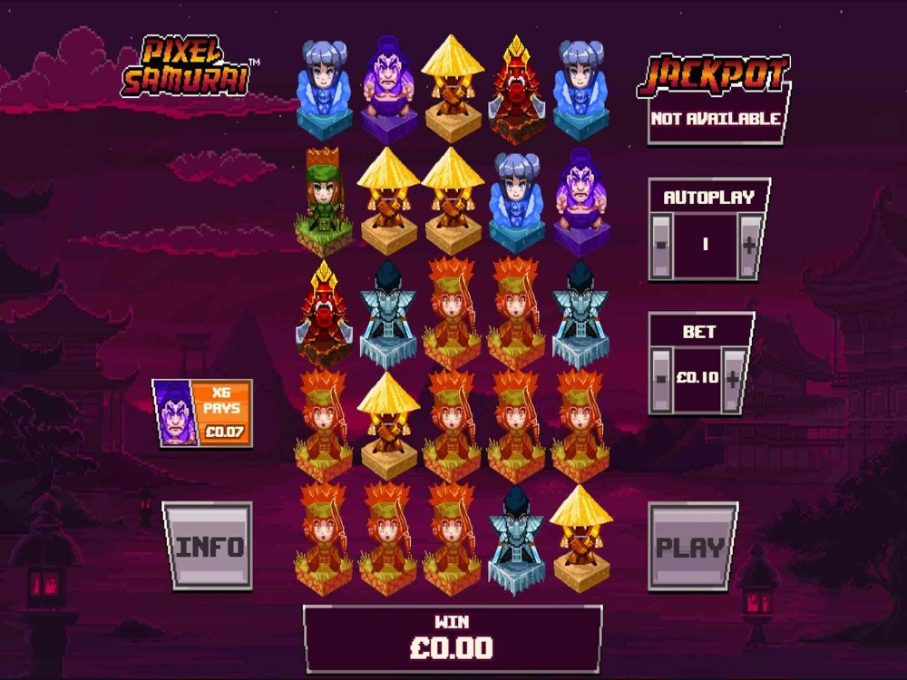 Pixel Samurai by Playtech - GamblersPick