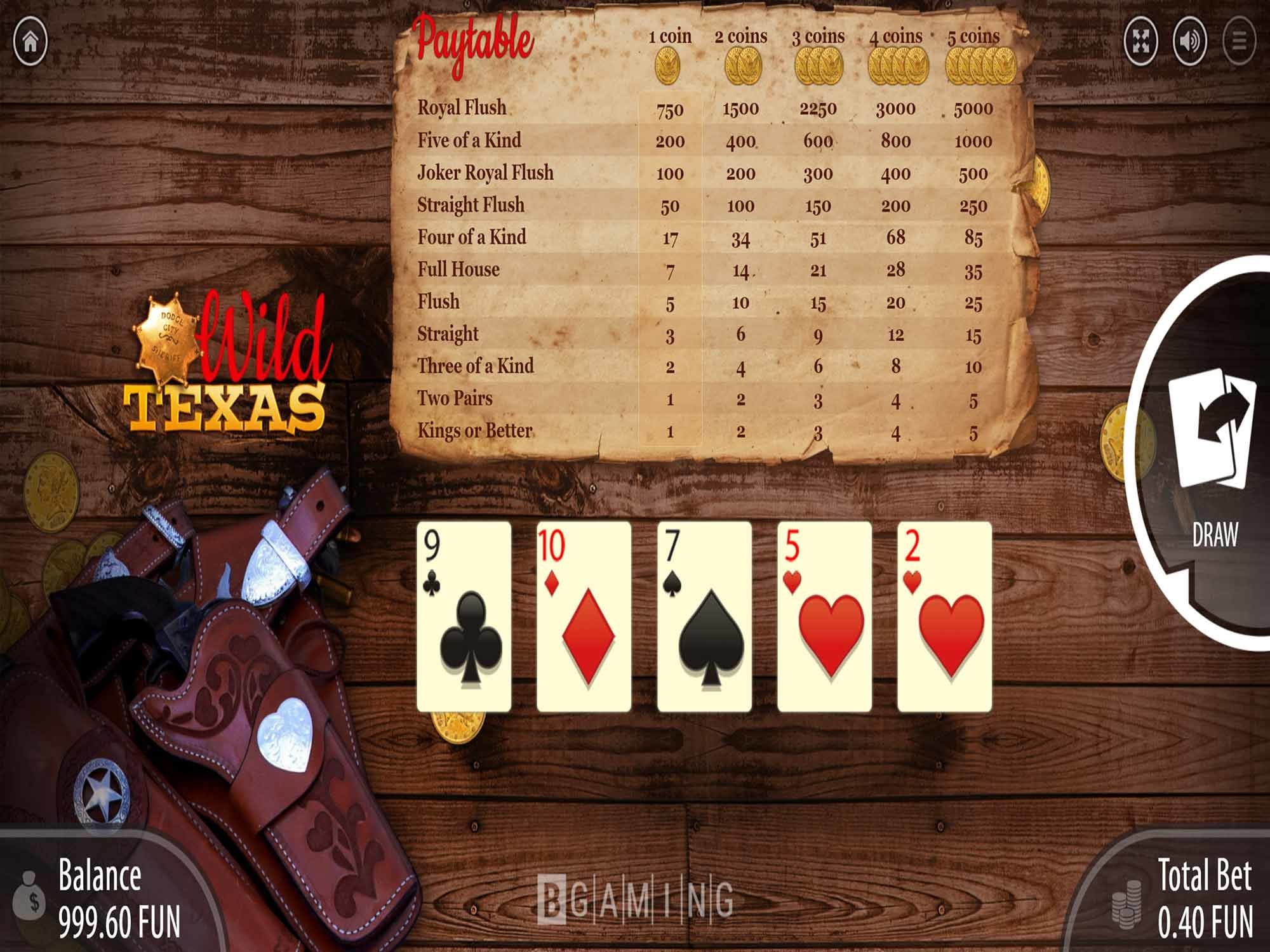 Wild Texas by BGaming - GamblersPick