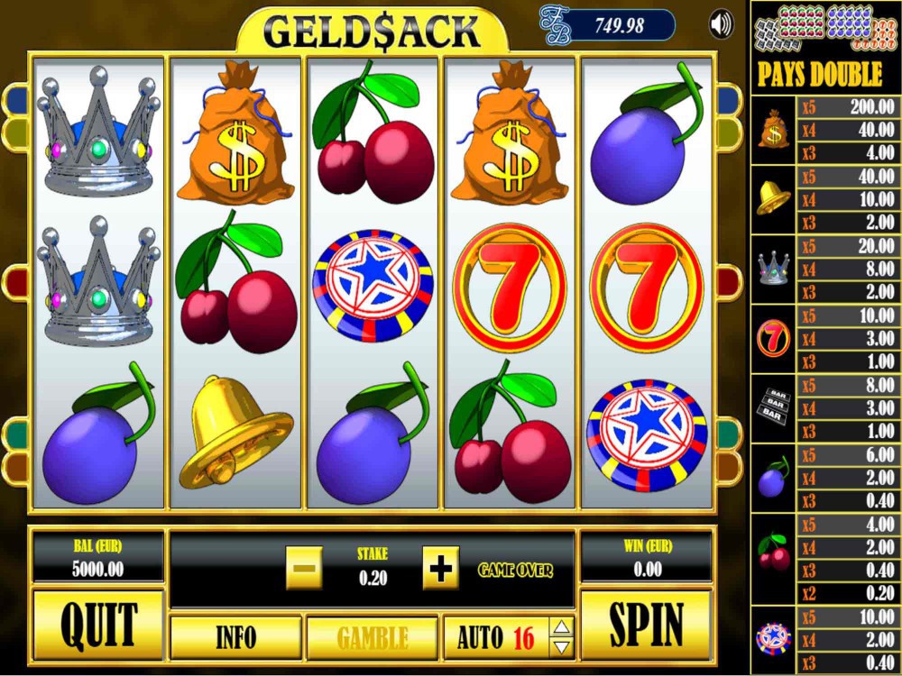 Geldsack by AlteaGaming - GamblersPick