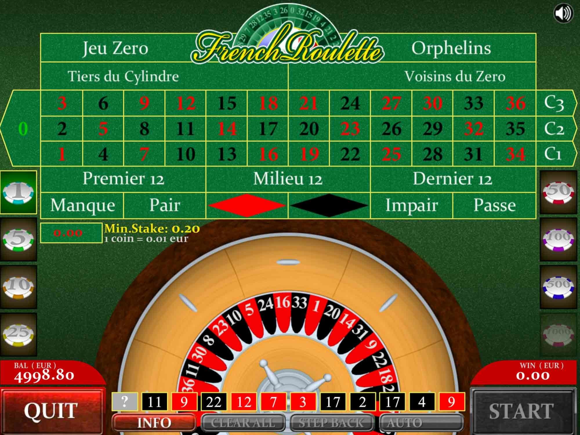 French Roulette 2D by AlteaGaming - GamblersPick