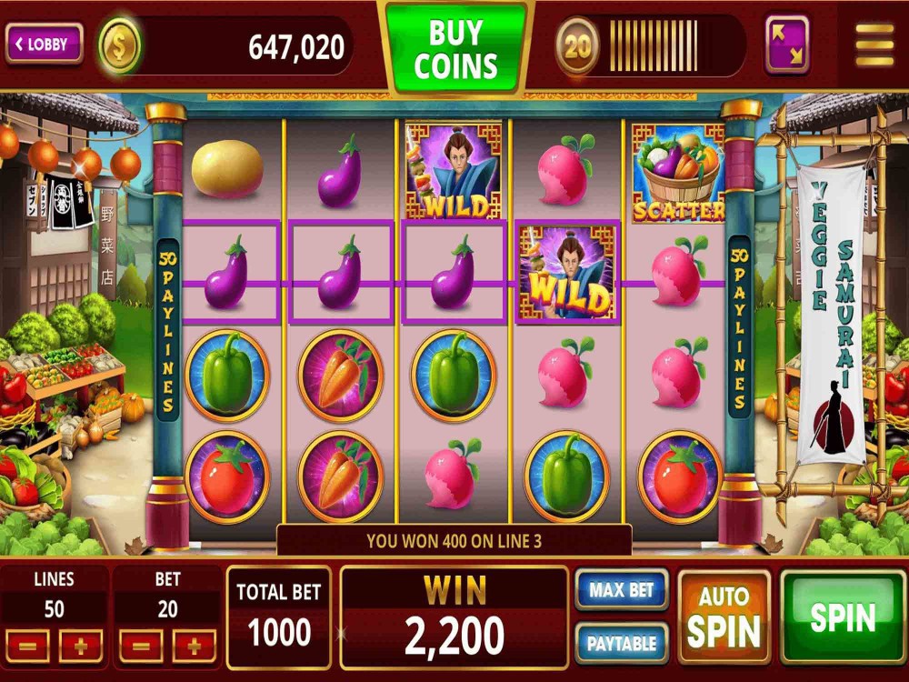 Veggie Samurai by Blazesoft - GamblersPick