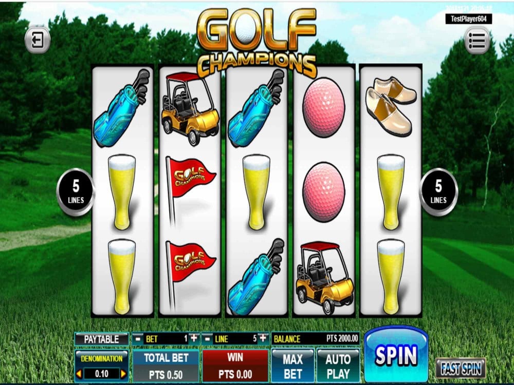 Golf Champions by Spadegaming - GamblersPick