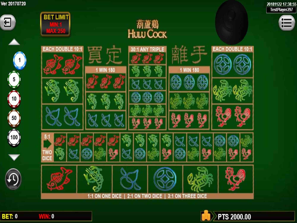 Hulu Cock by Spadegaming - GamblersPick