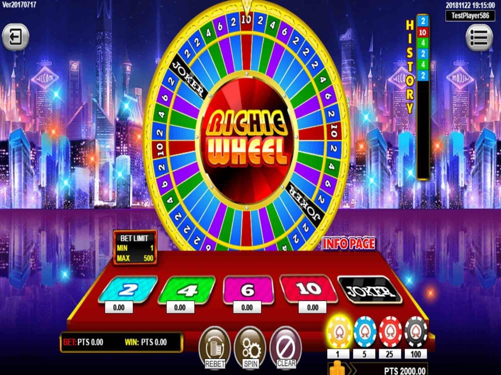 Richie Wheel by Spadegaming - GamblersPick