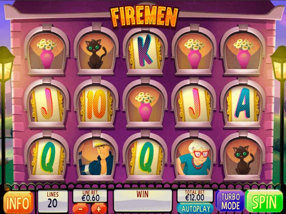 Firemen by Playtech - GamblersPick