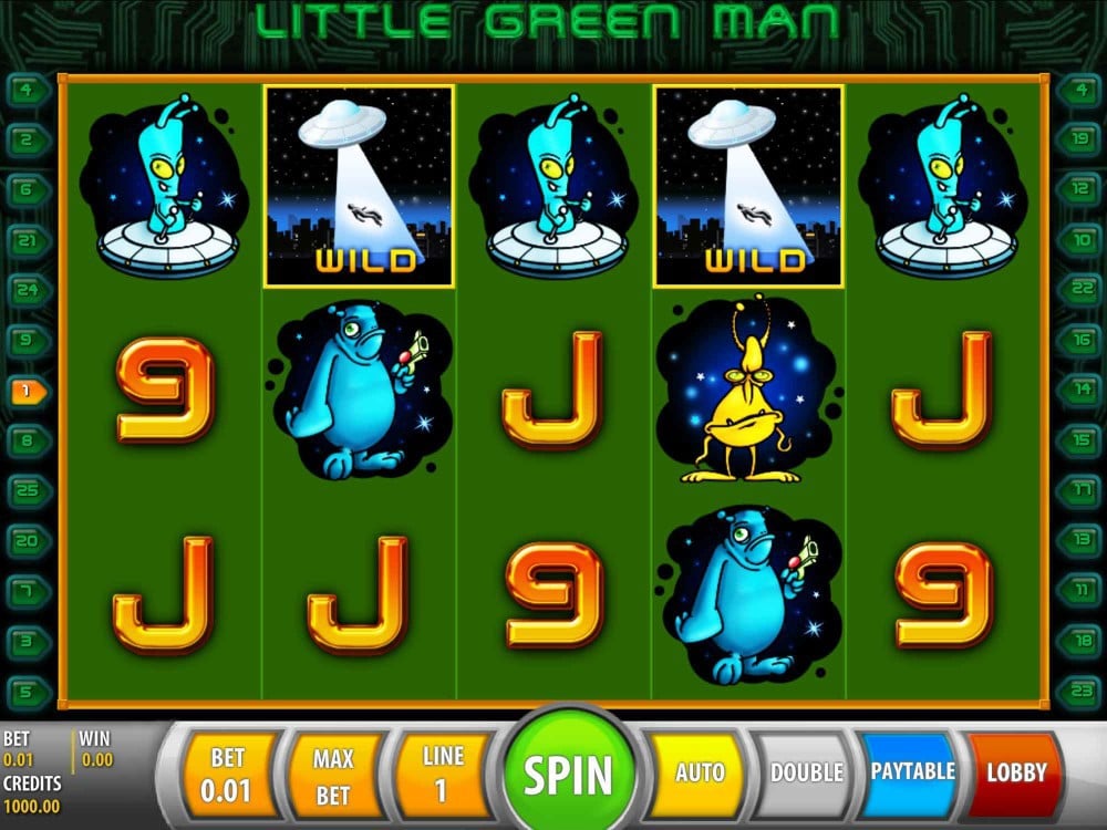 Little Green Man by SGS Universal - GamblersPick