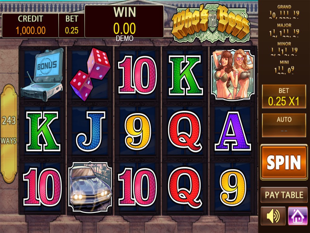 Who is The Boss by Playstar - GamblersPick