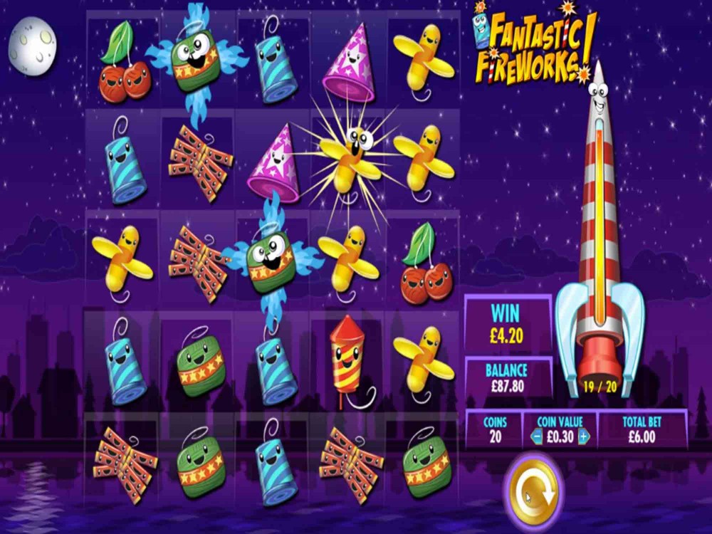 Fantastic Fireworks! by IGT - GamblersPick