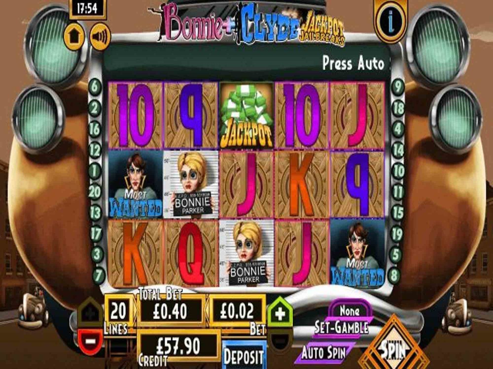 Bonnie And Clyde by Intouch Games - GamblersPick