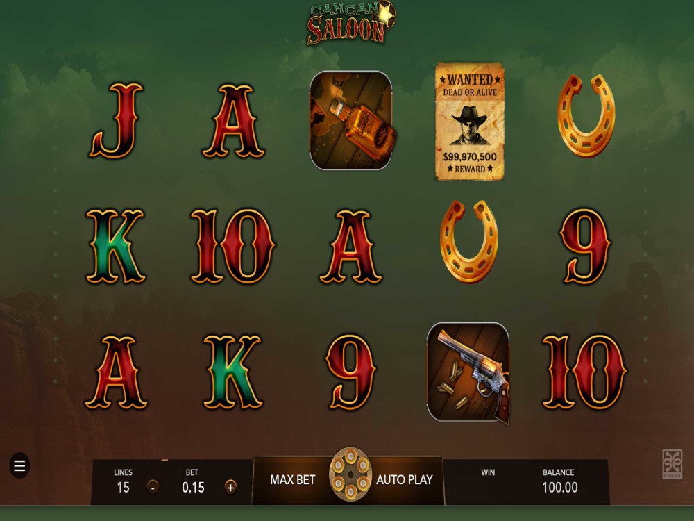 Cancan Saloon by Mascot Gaming - GamblersPick