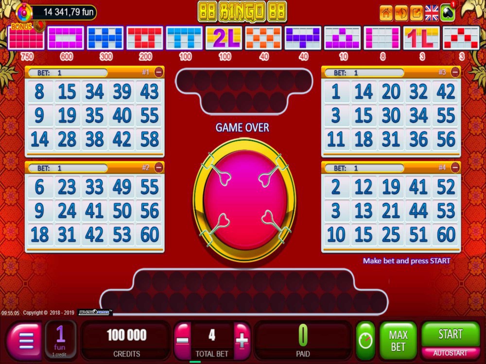 88 Bingo 88 by Belatra Games - GamblersPick