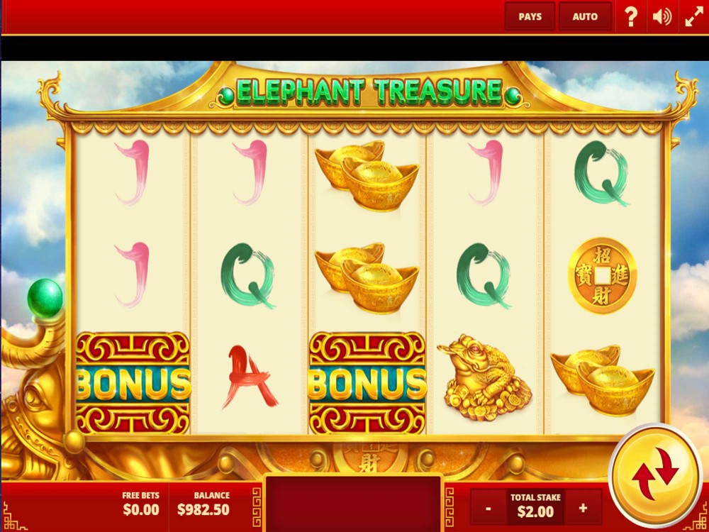 Elephant Treasure by Red Tiger - GamblersPick