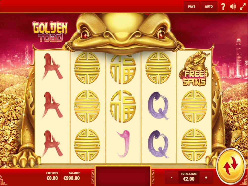 Golden Toad by Red Tiger - GamblersPick