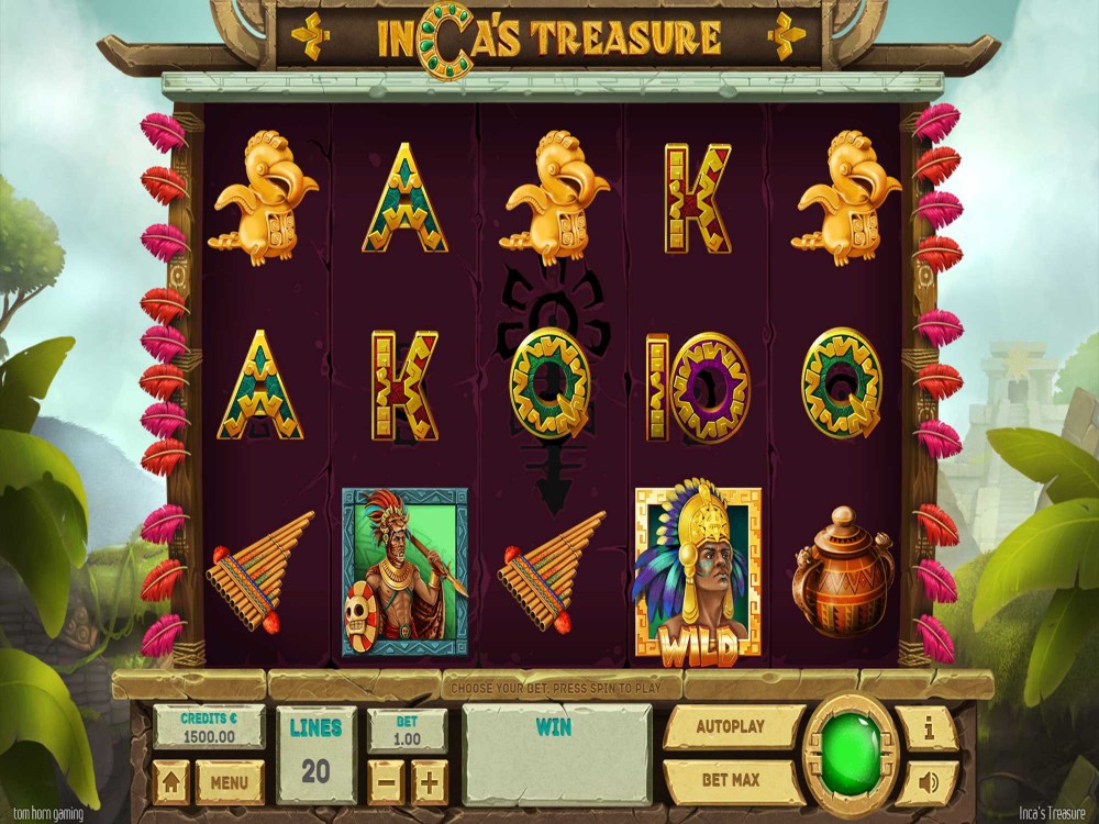 Inca’s Treasure by Tom Horn Gaming - GamblersPick