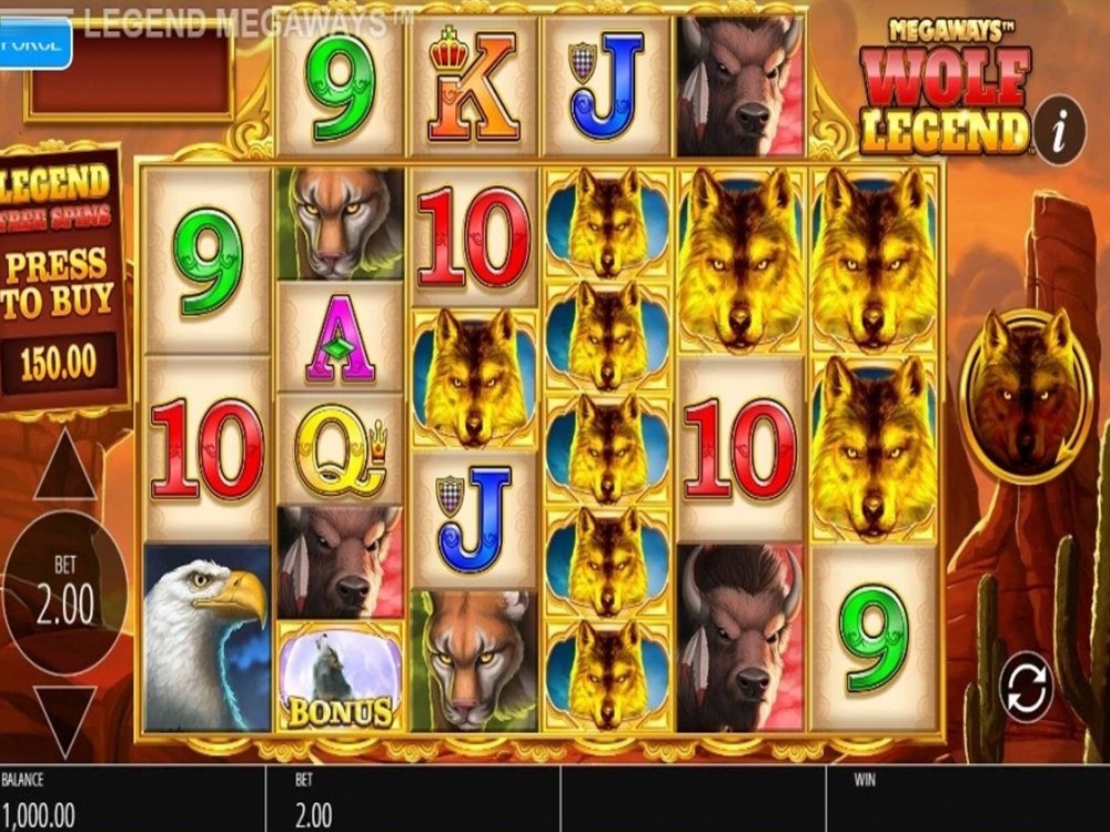 Wolf Legend Megaways by Blueprint Gaming - GamblersPick