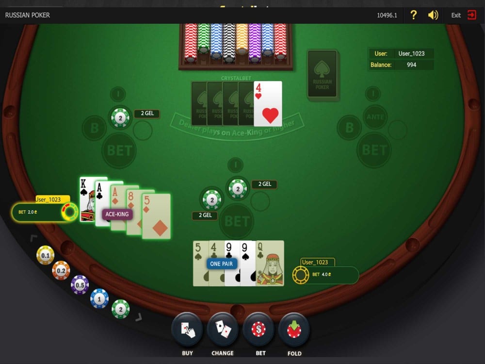 Russian Poker by SmartSoft Gaming - GamblersPick