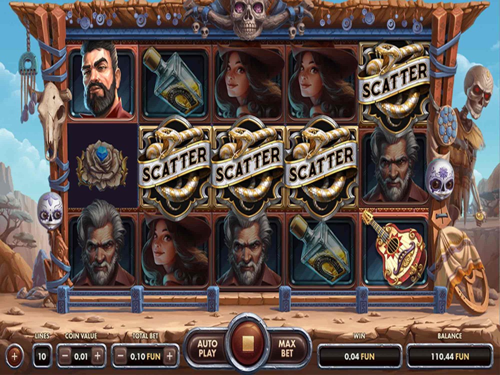 Golden Skulls by NetGame Entertainment - GamblersPick