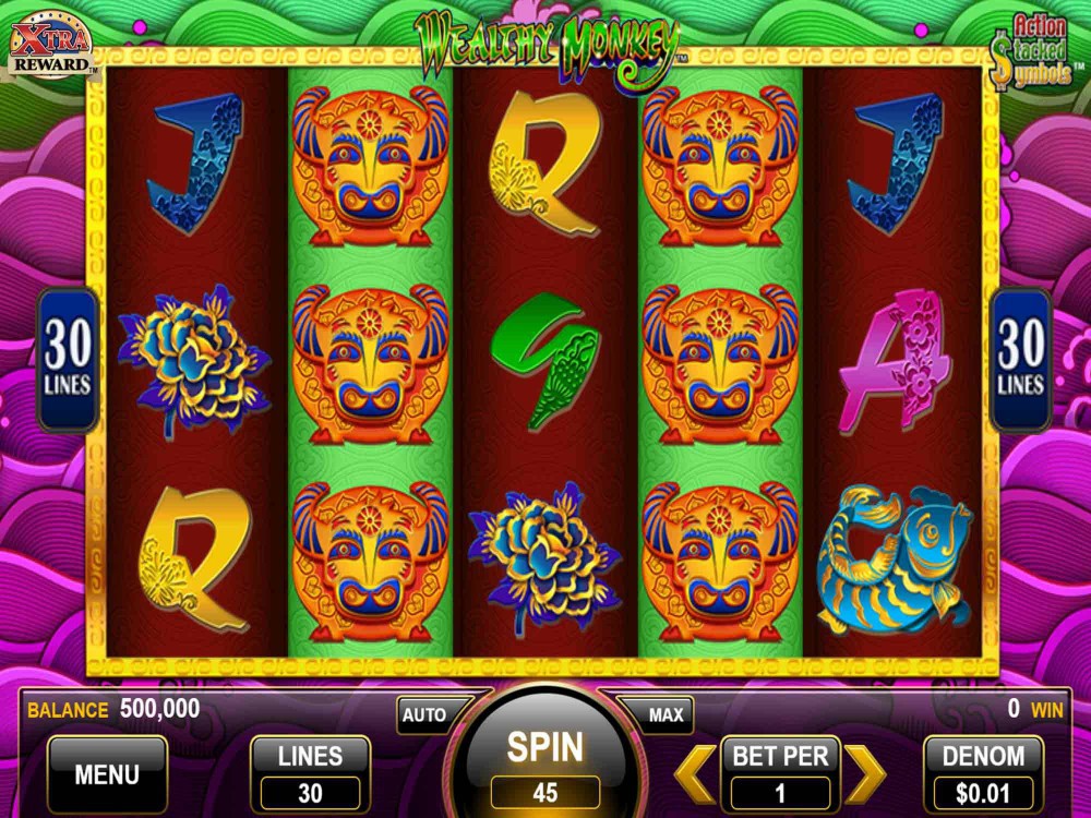 Wealthy Monkey by Konami Gaming - GamblersPick