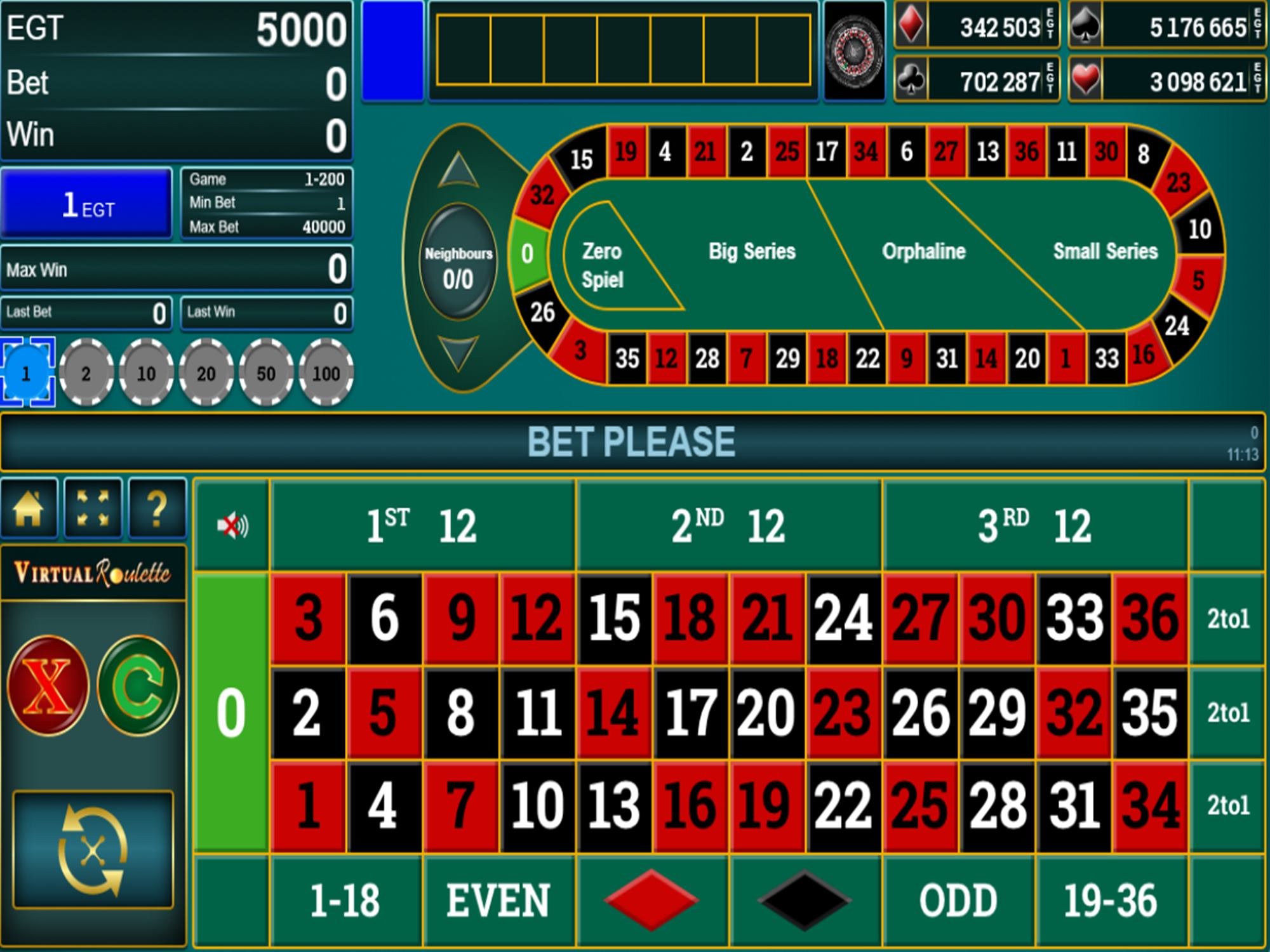 Virtual Roulette by Amusnet Interactive - GamblersPick