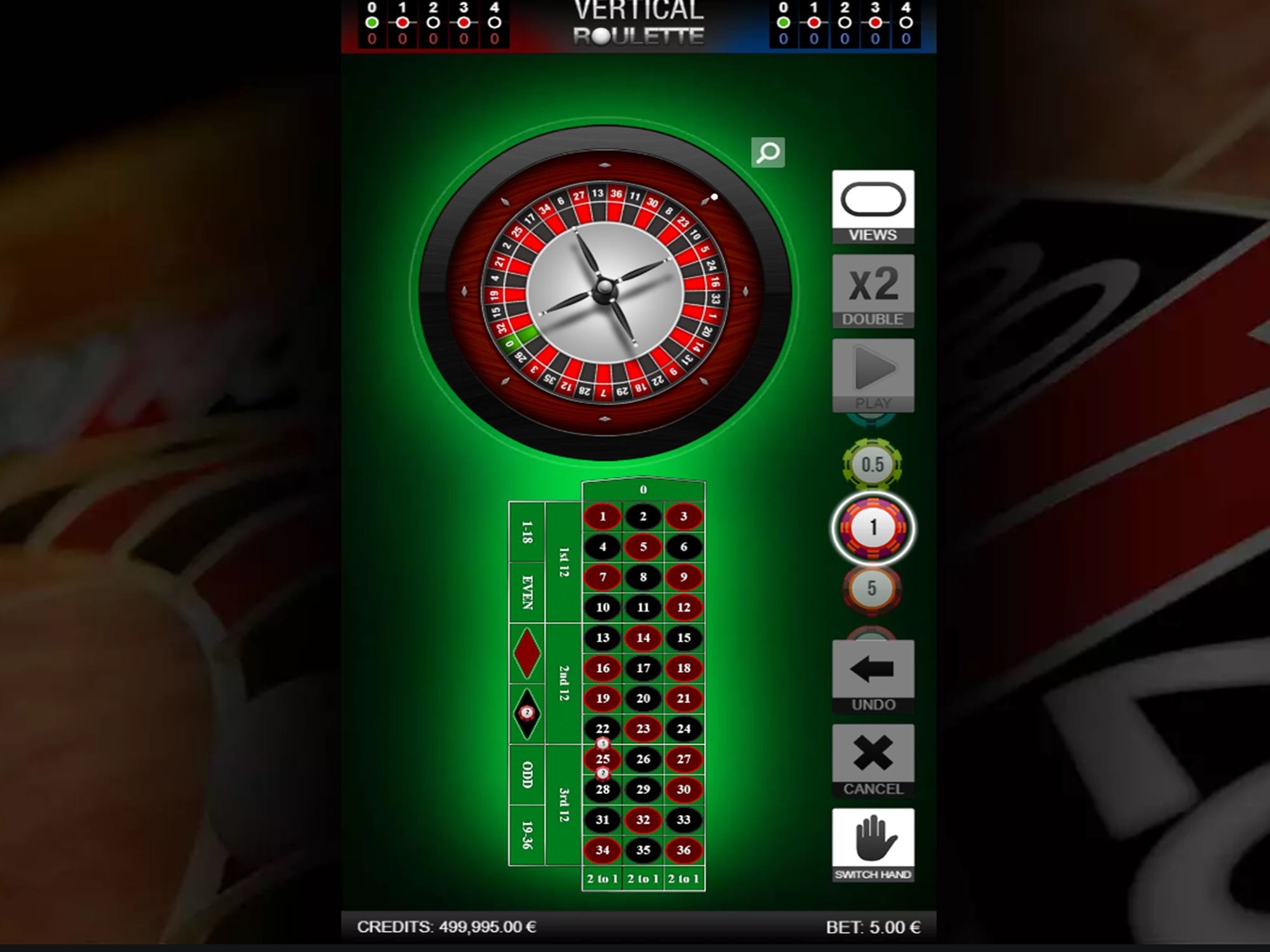 Vertical Roulette by GAMING1 - GamblersPick