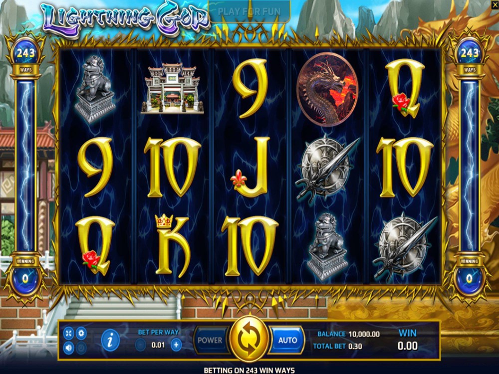 Lightning God by EURASIAN Gaming - GamblersPick