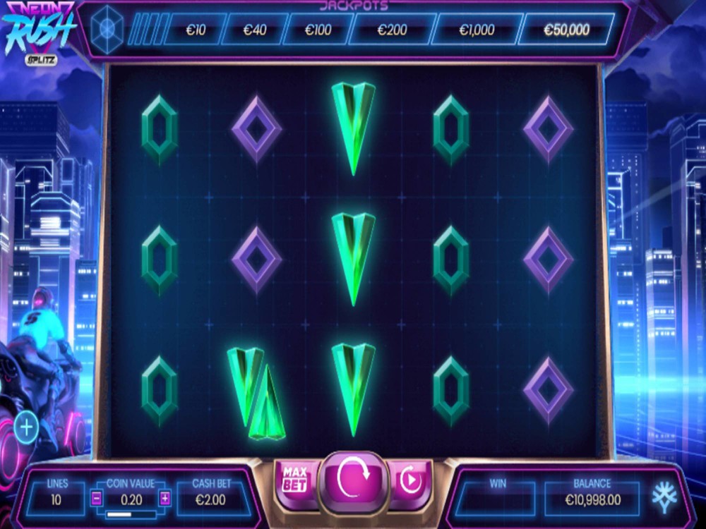 Neon Rush by Yggdrasil Gaming - GamblersPick