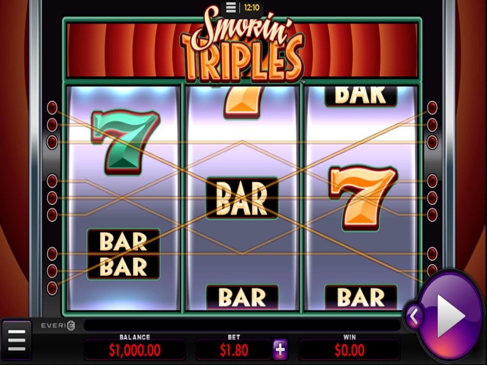 Smokin Triples by Everi - GamblersPick