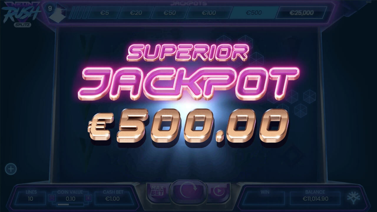 Zoom into the Future with Neon Rush Splitz from Yggdrasil - Game ...