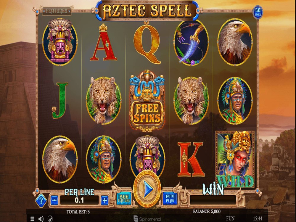 Aztec Spell by Spinomenal - GamblersPick