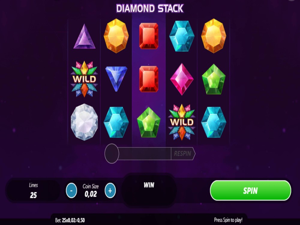 Diamond Stack by Roxor Gaming - GamblersPick