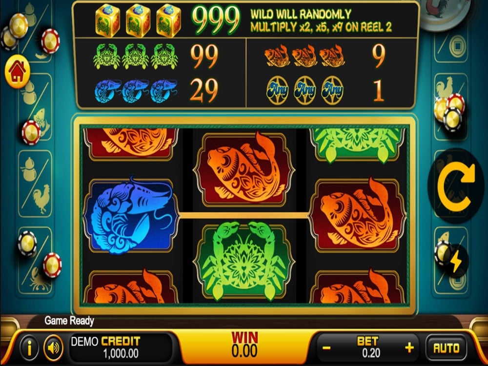 Fish Prawn Crab by Playstar - GamblersPick