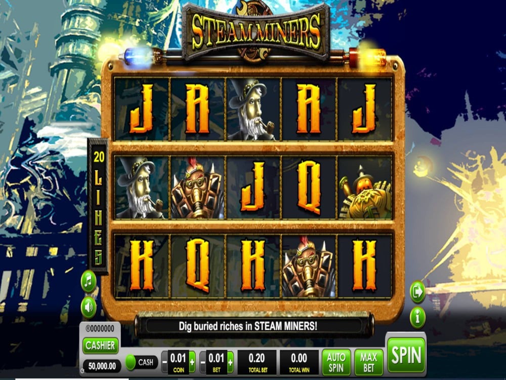 Steam Miners by DigitalWin - GamblersPick