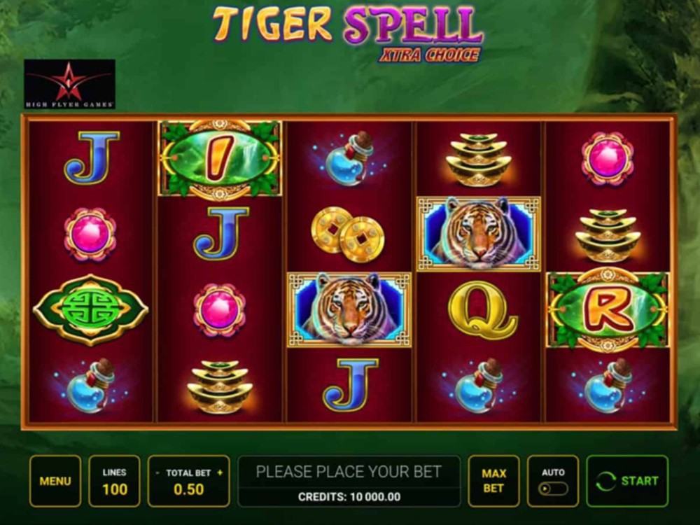 Tiger Spell Xtra Choice by GreenTube - GamblersPick