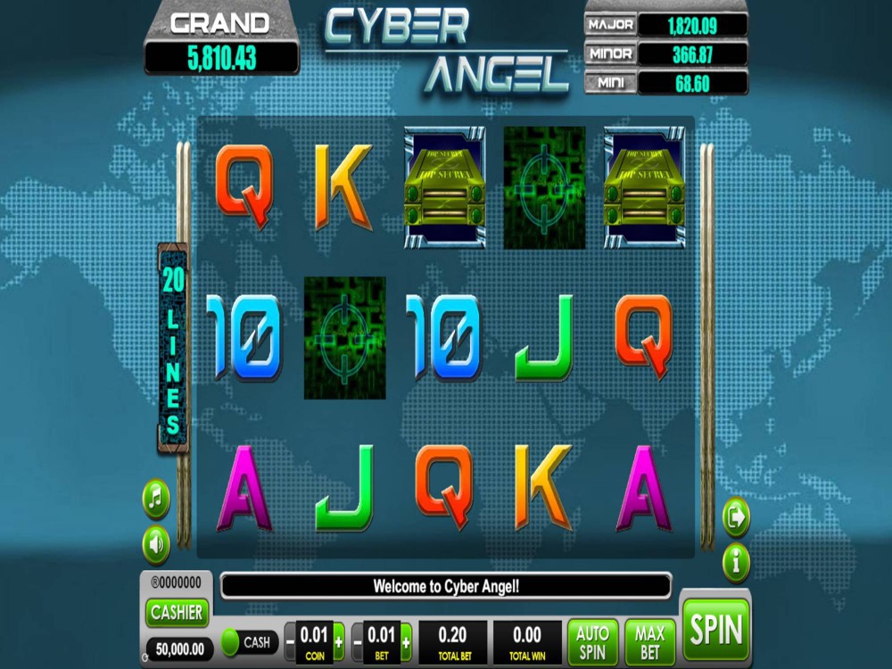 Cyber Angel by DigitalWin - GamblersPick