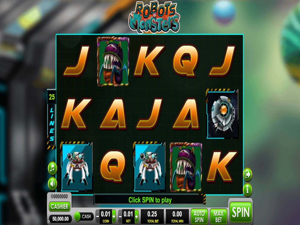 Robots Vs Monsters by DigitalWin - GamblersPick