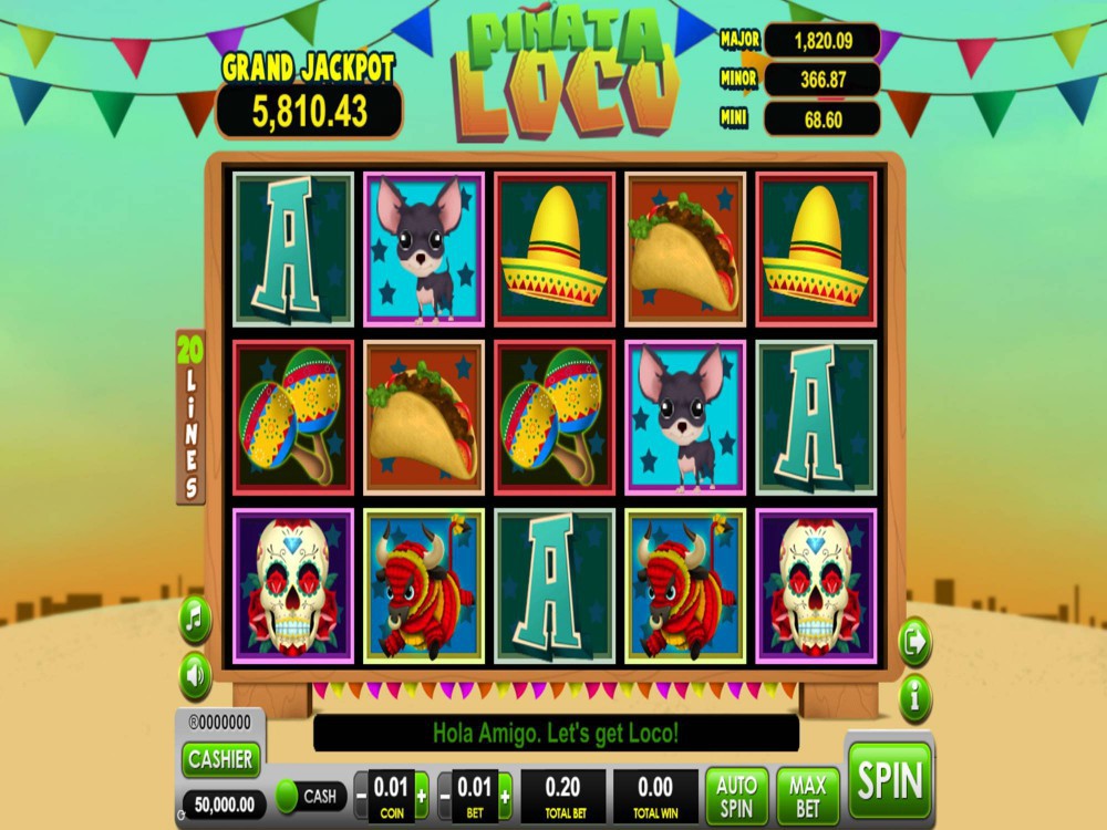 Pinata Loco by DigitalWin - GamblersPick