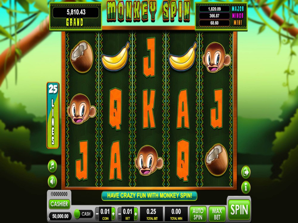 Monkey Spin by DigitalWin - GamblersPick