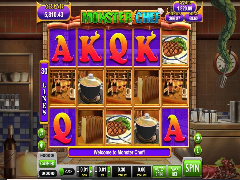 Monster Chef by DigitalWin - GamblersPick