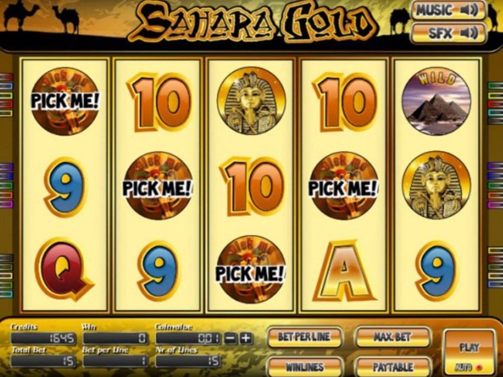 Sahara Gold by The Art of Games - GamblersPick