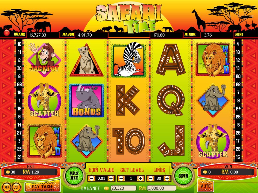 Safari Time by Asia Live Tech - GamblersPick
